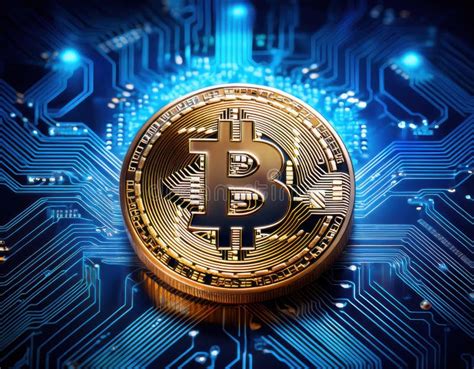 Digital Abstract Image Of Interconnected Glowing Blue Blocks Forming A Chain Overlaid With