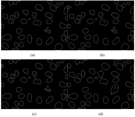Edge Detection Of Objects Using A Mean Filter B Median Filter C