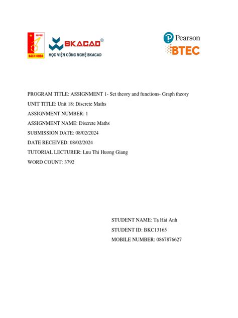 Discrete Maths Pdf Set Mathematics Function Mathematics