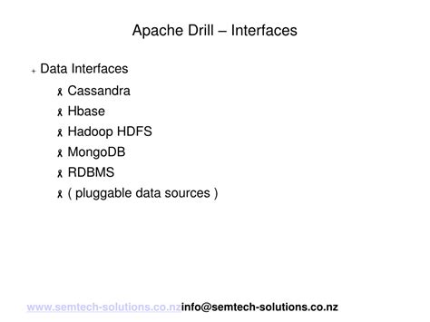 ppt an introduction to apache drill powerpoint presentation free