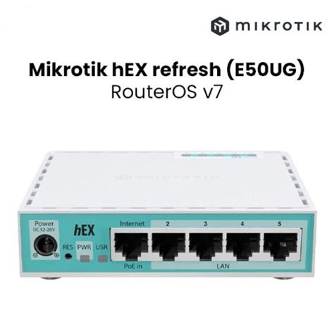 Mikrotik Routerboard Hex Refresh E50ug Infotec Estore