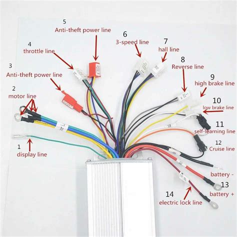Electric Bike Wiring Diagram