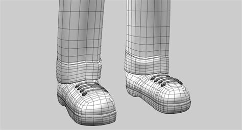 만화 노인 3d 모델 19 Max 3ds Prj Fbx Obj Free3d