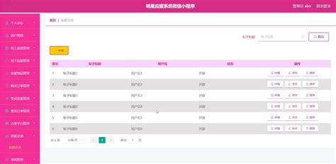 基于uniappssm的明星应援系统后援会小程序设计与实现应援 开发 Csdn博客
