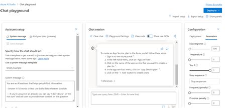 Adding System Message In The Azure Open Ai Chat Completion Microsoft Qanda
