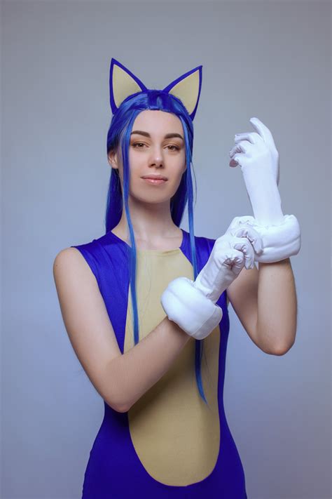 Sonic The Hedgehog Cosplay Costume Sonic Video Game Cosplay Etsy