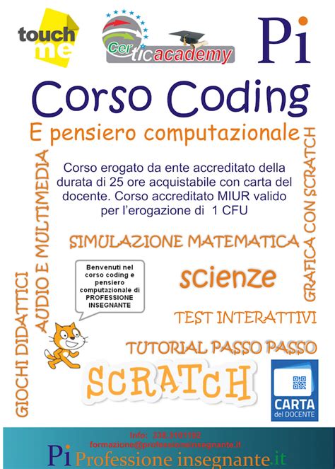 Corso Coding Certificato Iss A Manzoni Suzzara Mn