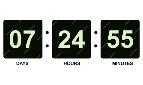 Premium Vector Countdown Timer Hour Counter Coming Soon Vector Illustration