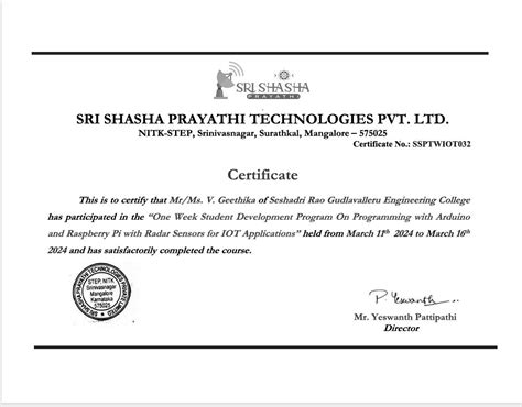 Iot Arduino Raspberrypi Radarsensors Learningjourney Geethika Vasa