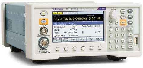 Tektronix TSG4106A M00 RF Signal Generator 6 GHz Frequency Coverage With OCXO Time Base