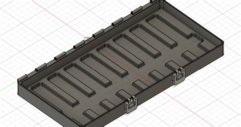 Parametric File Box By Mlubben Download Free Stl Model