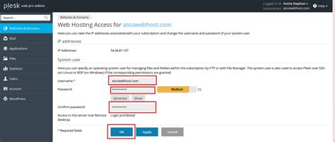 How To Change FTP Password In Plesk Control Panel HostOnNet