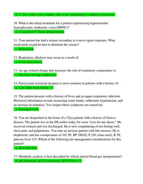 Acls Mock Test 2023 Complete Questions And Answers For 12 30 2023