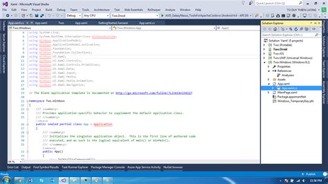 C Xamarinforms With Vs 2015 Stack Overflow