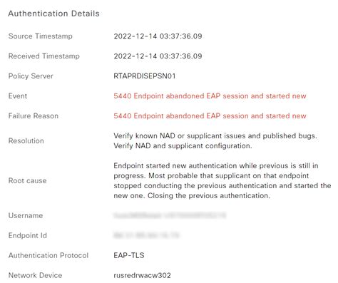 Solved Eap Tls To Azure Ise Is Failing But Not With An Ise Node In The