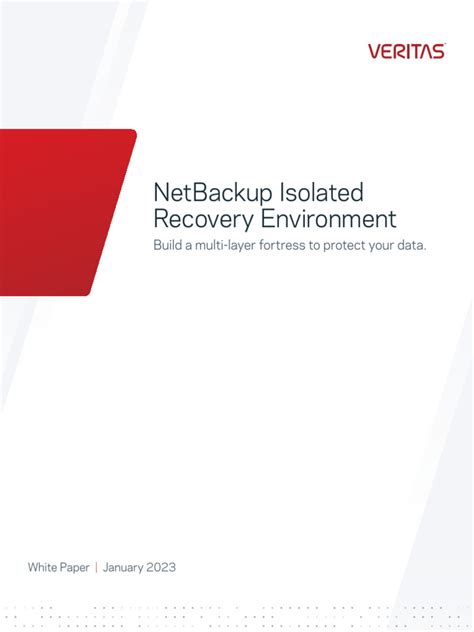 Netbackup Flex Appliance Airgap Solution Pdf Backup Ransomware