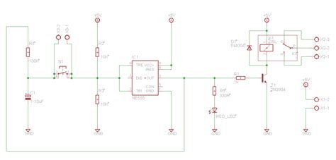 Toggle ON OFF Switch With A Single Push Button Electronics Lab