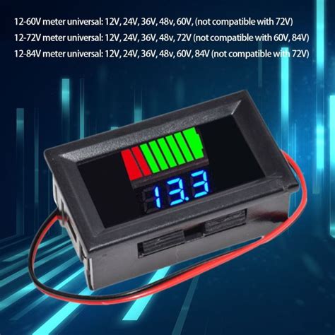 COD IN STOCKUniversal Voltmeter Tester High Precision LED V V V V V V Battery
