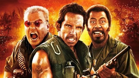 Tropic Thunder 2008 Backdrops — The Movie Database Tmdb