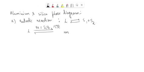 Solved 6 Consider The Alumina Al2o3 Silica Sio2 Phase Diagram