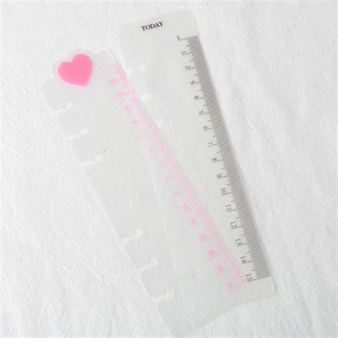 노이노이 6공 다이어리 투명자 책갈피 A5 A6 위시버킷