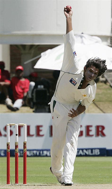 Mohammad Asif Sends Down Another Delivery