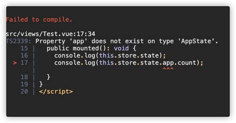 Property Does Not Exist On Type · Issue 1848 · Vuejsvuex · Github