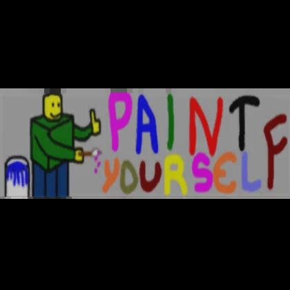 Paint Yourself Roblox Item Rolimons
