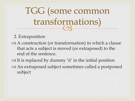 Ppt Transformational Generative Grammar Powerpoint Presentation Free Download Id2606370