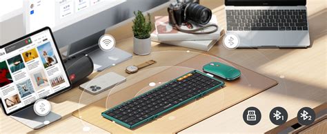 Protoarc Foldable Keyboard And Mouse Xkm01 True Full Size Folding Wireless Keyboard