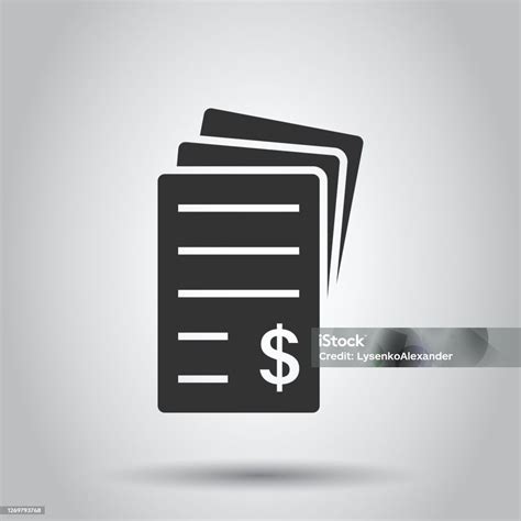 플랫 스타일의 재무 제표 아이콘 흰색 격리 된 배경에 문서 벡터 그림입니다 비즈니스 개념을 보고합니다 개념에 대한 스톡 벡터 아트 및 기타 이미지 Istock