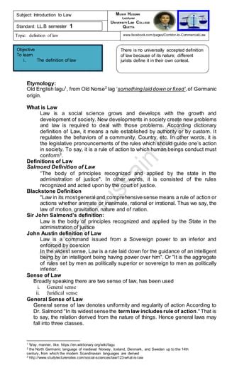 1st 2nd 3rd And 4th Lecture Handout Docx