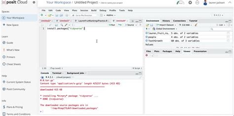 Lauren Jackson On Linkedin Programming R Dataanalyst Dataanalysis Dataframe Str