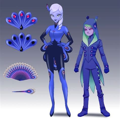 Star On Instagram Peahen Is Here 🦚 Emilie With Peacock Miraculous I