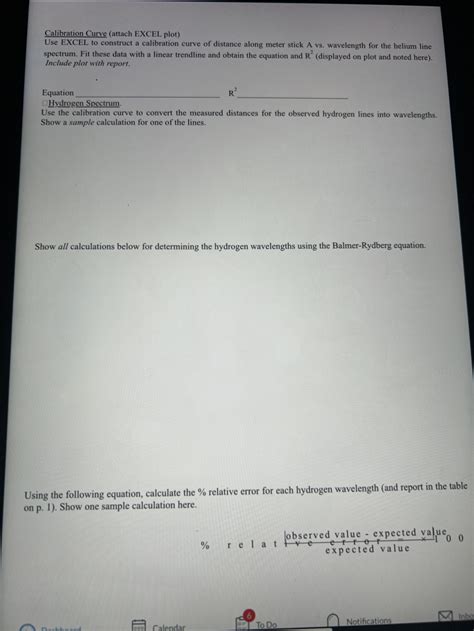 Solved Calibration Curve Attach Excel Plot Use Excel To