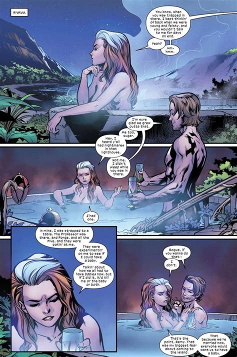 One Of My Favorite Rogue And Gambit Scenes Excalibur Issue 6 R Rogue