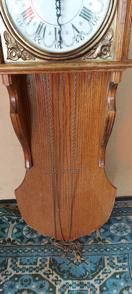 Стар часовник Антиквариат Русе Много красив голям стар стенен часовник добро запазено