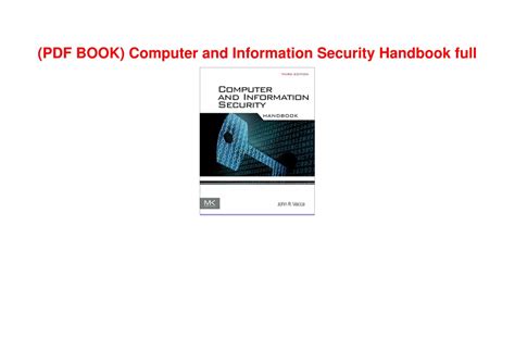Ppt Pdf Book Computer And Information Security Handbook Full