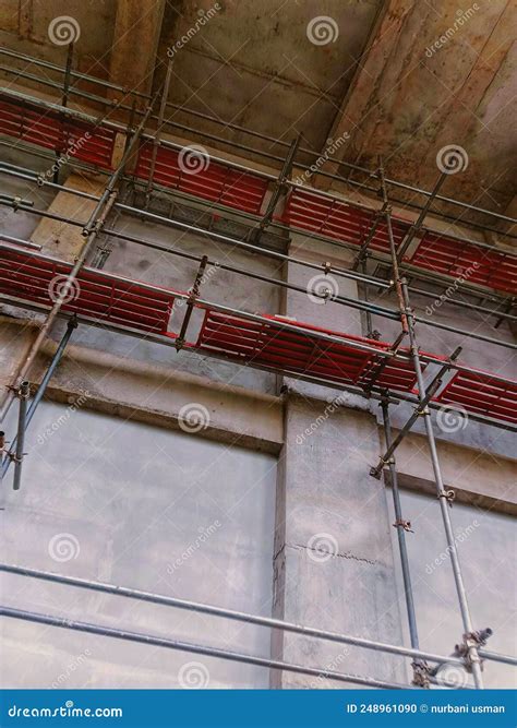 Scaffolding Installation Stock Photo Image Of Sefty 248961090
