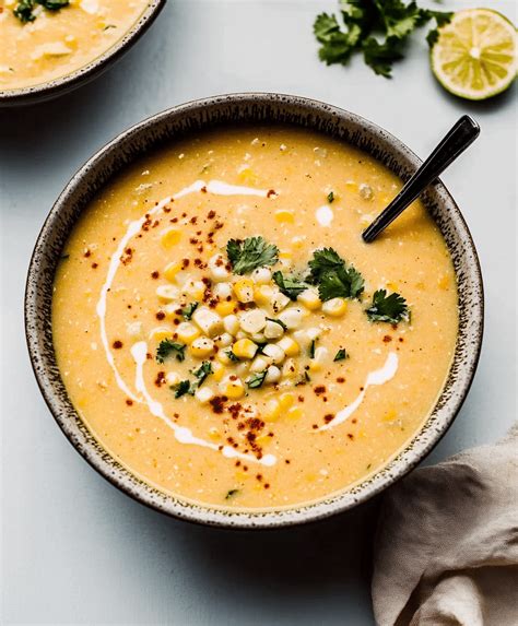 Creamy Mexican Street Corn Soup Recipe Recipe Vibe