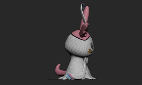 Stl File Pokemon Mimikyu Sylveon・3d Printer Model To Download・cults