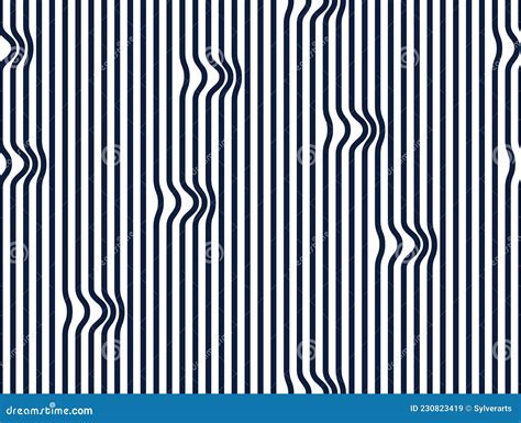 Lined Seamless Minimalistic Pattern Vector Minimal Lines Background Stock Vector