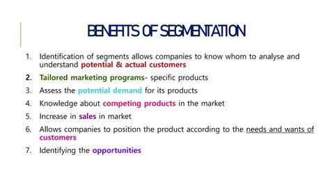 Unit 2 Market Segmentation Targeting Differentiation And Positioning Pdf