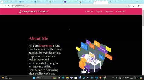 Video Deependra Patel On Linkedin Html Css Javascript Codsoft