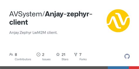 GitHub AVSystem Anjay Zephyr Client Anjay Zephyr LwM2M Client