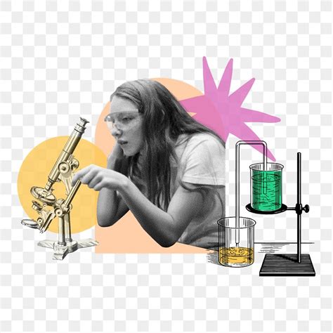Editable Teen Scientist Png Element Premium Rawpixel