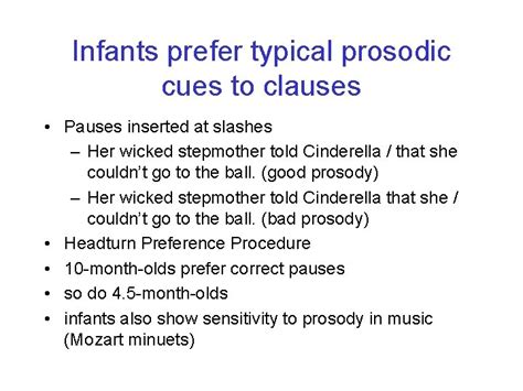 Suprasegmental Perception Suprasegmental Phonology Prosodic Boundary Cues Lexical