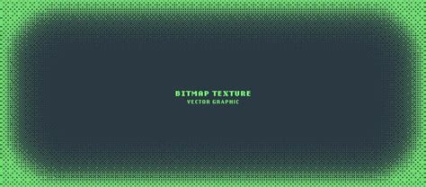 Premium Vector Dither Pattern Bitmap Texture Vector Rounded Frame