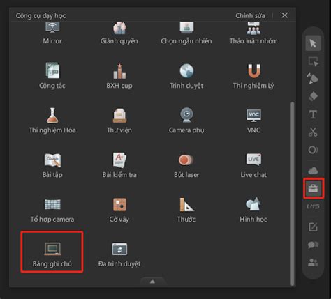 Công Cụ Bảng Ghi Chú Small Blackboard Classin Việt Nam