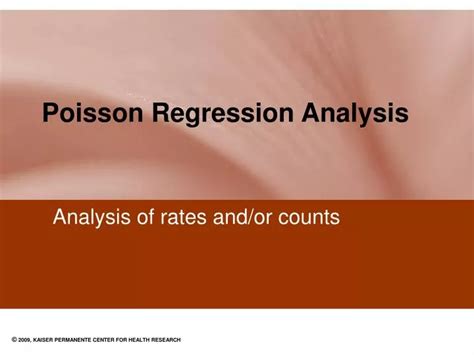 Ppt Poisson Regression Analysis Powerpoint Presentation Free Download Id1099960